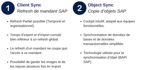Refreshs et copie de données SAP pour XPO - Invarture