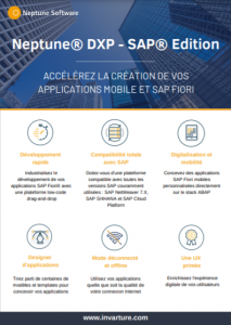 Neptune DXP SAP : développement d'applications SAP Fiori