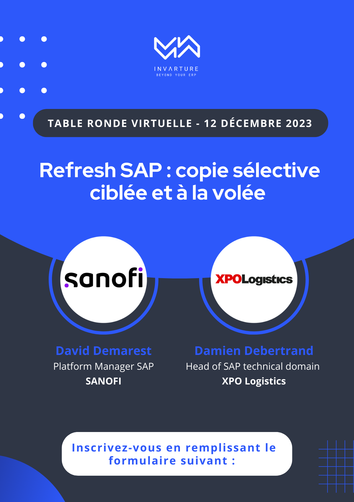 Tous nos évènements autour de SAP